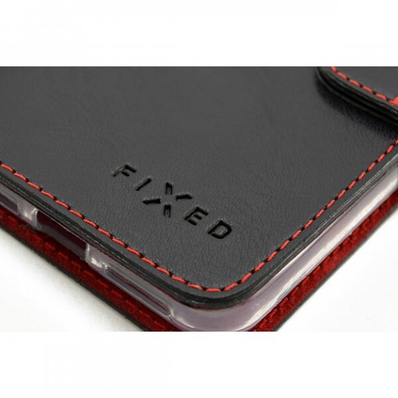 FIXED FIT flip pouzdro Samsung Galaxy A40 černé - JustKing.cz